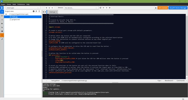 Zerynth: A Python Framework for IoT Devices | Bench Talk