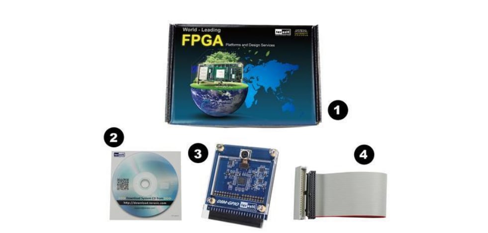 D8M-GPIO Digital Camera Package - Terasic Technologies | Mouser