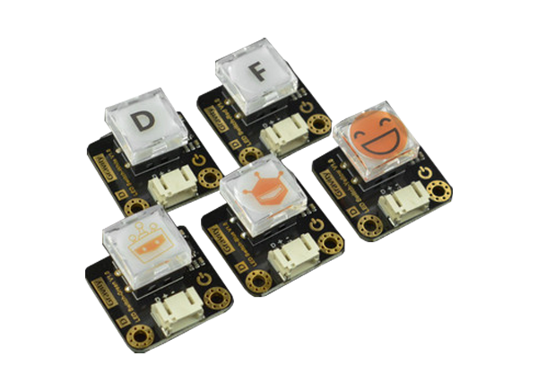 Gravity: LED Switch x 5 Pack - DFRobot | Mouser