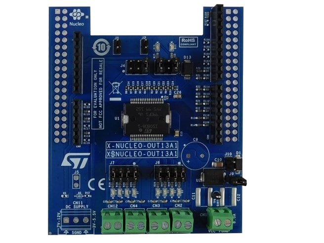 X-NUCLEO-OUT13A1 Expansion Board - STMicro | Mouser