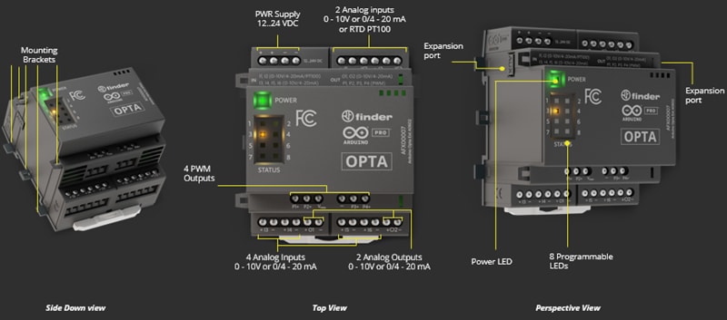Pro Opta Analog Expansion Kit A0602 - Arduino | Mouser