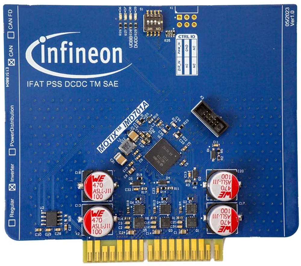 Mobile Robot Motor Control Demo Boards - Infineon Technologies | Mouser